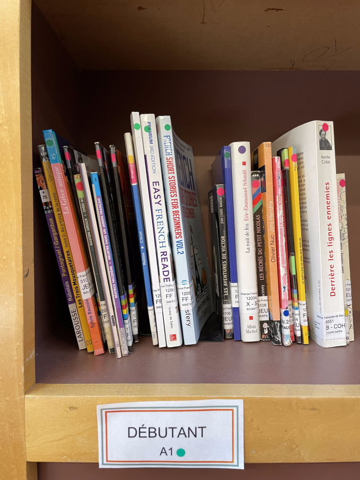 AFSF French classes & Cultural Center in San Francisco - Library ...